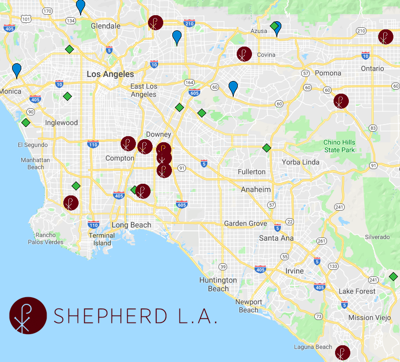 Shepherd LA Map